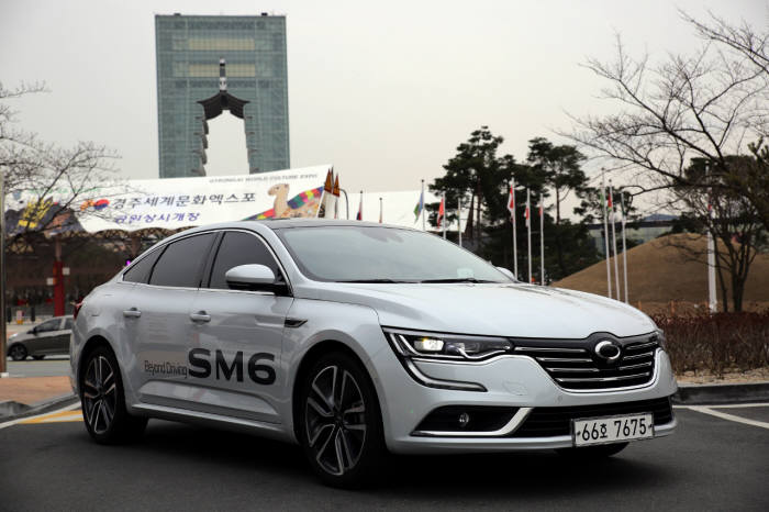 르노삼성, SM6 출시 전 전국 로드쇼…잠재고객 만난다