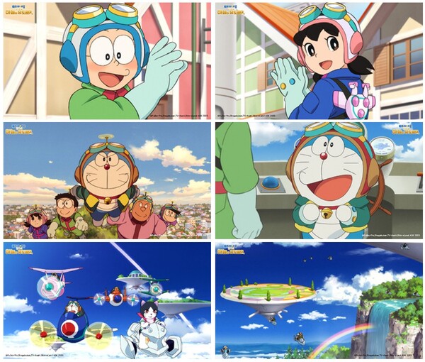 7월 8일 개봉 '극장판 도라에몽: 진구와 하늘의 유토피아', 보도스틸 10종 공개